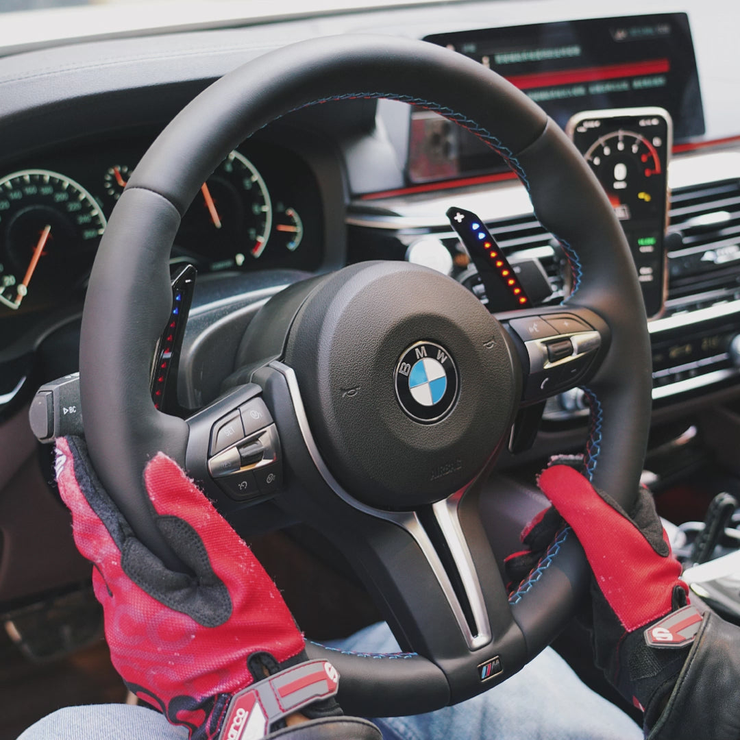 LED Paddle Shifter For BMW F10 F06 F07 F11 F18 F12 F13 F01 F02 F20 F30 ...