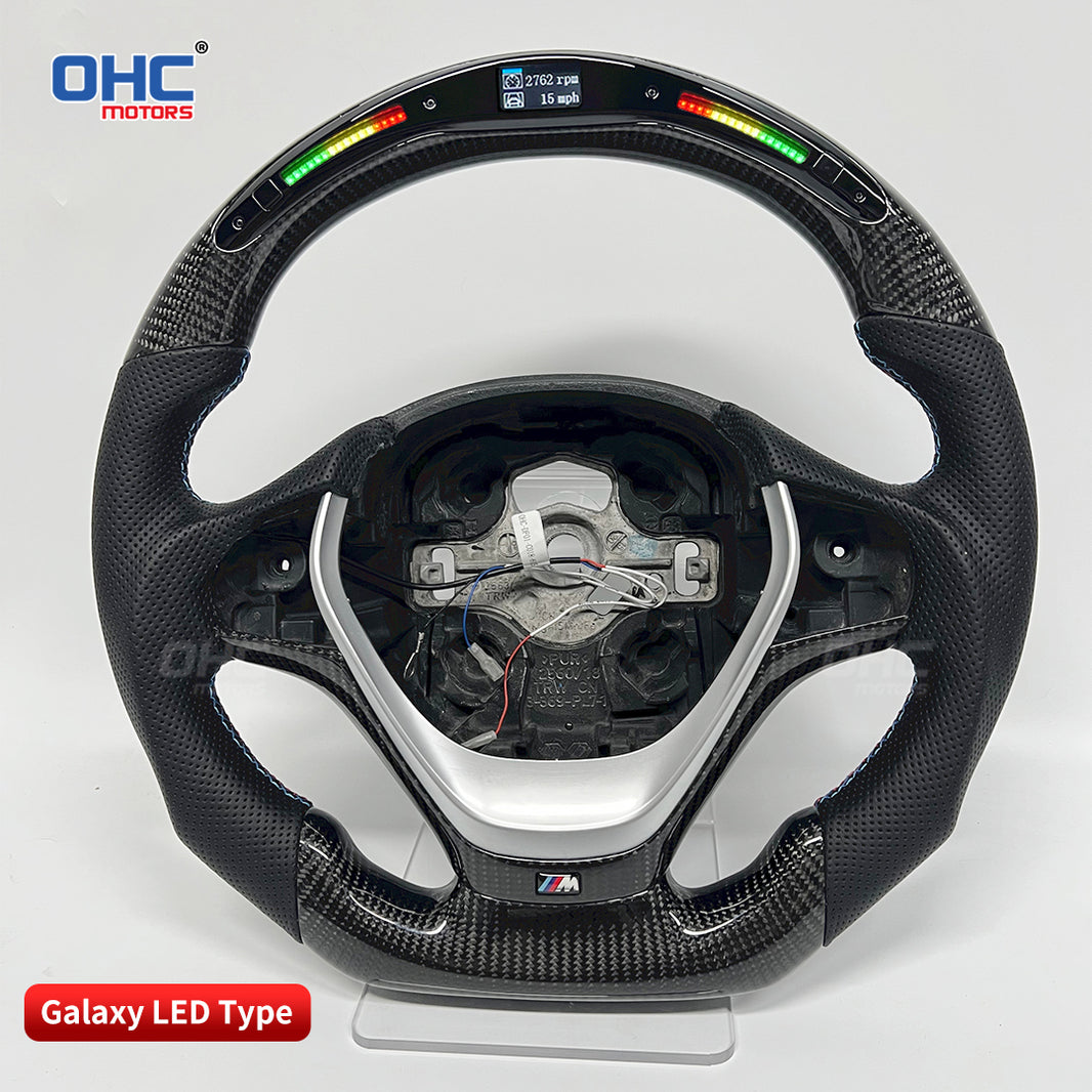 BMW LED&Carbon Fiber Steering Wheel – OHC Motors