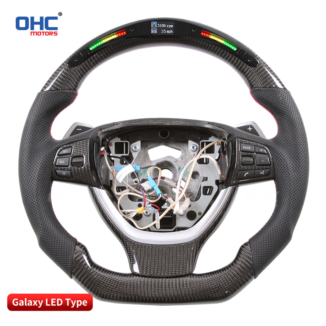 BMW LED&Carbon Fiber Steering Wheel – OHC Motors
