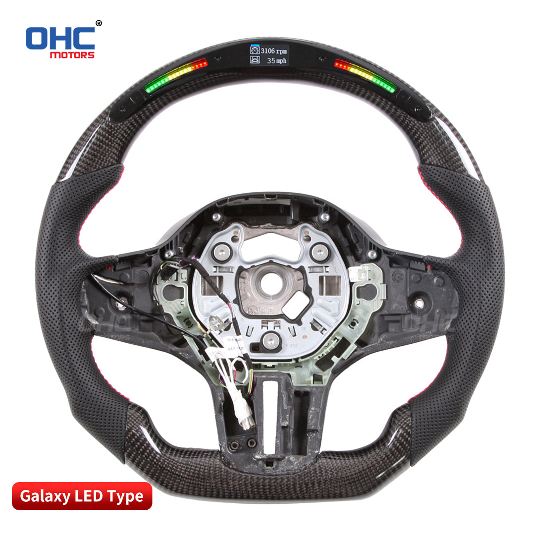 OHC Motors Led Light Up Steering Wheel for BMW G series 3 4 5 Series Z