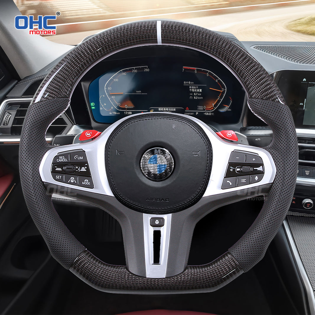 BMW LED&Carbon Fiber Steering Wheel – OHC Motors